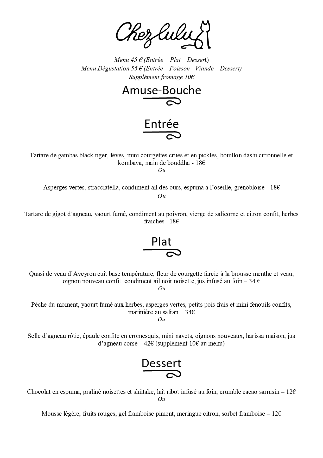 Restaurant Chez Lulu Lauris - Chezlulu-lauris